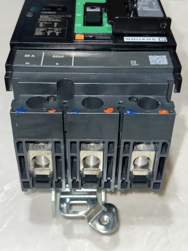 SQUARE D HJA36020 20A 600V 3Pole I-LINE PowerPact CIRCUIT BREAKER NEW ...