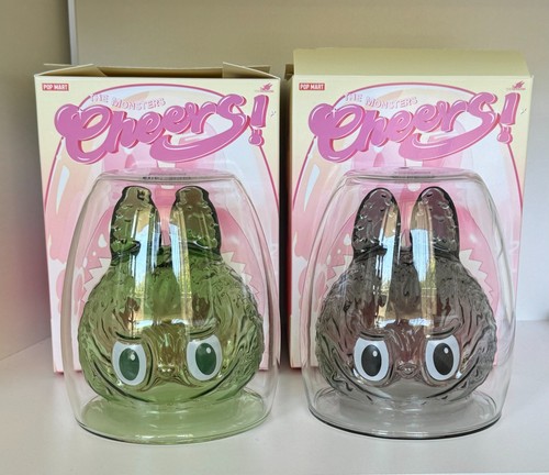 PopMart Labubu The Monsters Cheers Double-Walled Glass (Authentic) | eBay