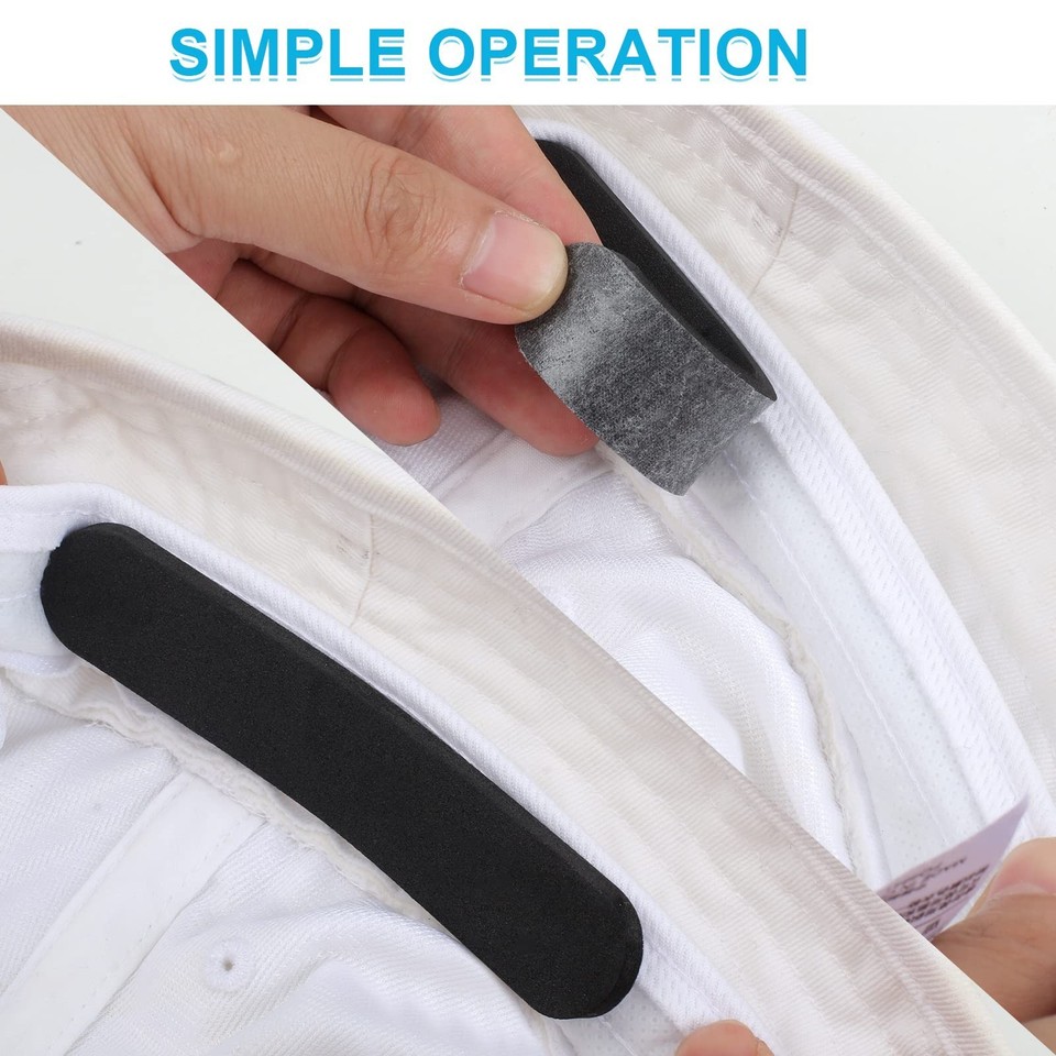 45PCS Hat Size Tape, Hat Size Reducer, Foam Reducing Tape for Hats Caps ...