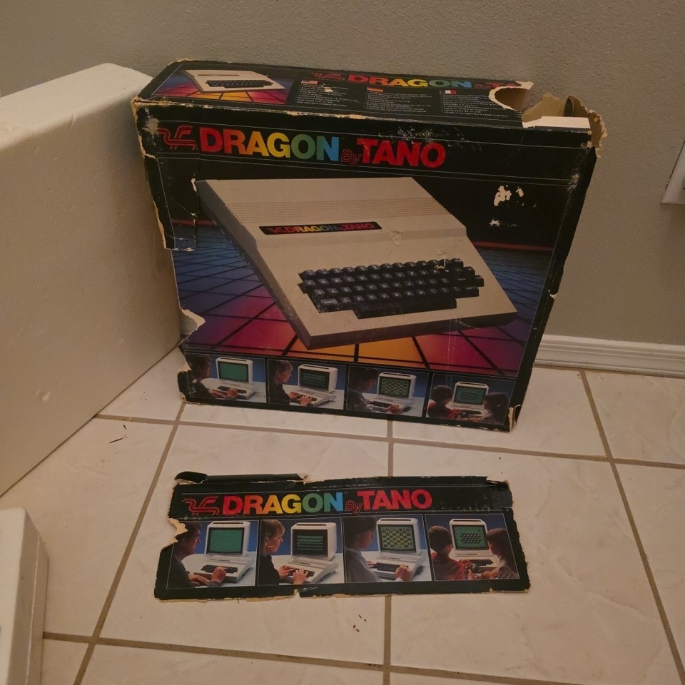 Tano Dragon Computer 64K Vintage Untested Asis Read Description | eBay