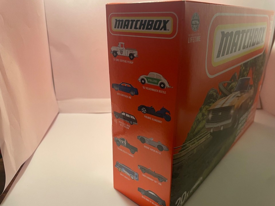 Matchbox FGM48 Boxed Set of 20 Diecast Vehicles. Audi, BMW etc Mint ...