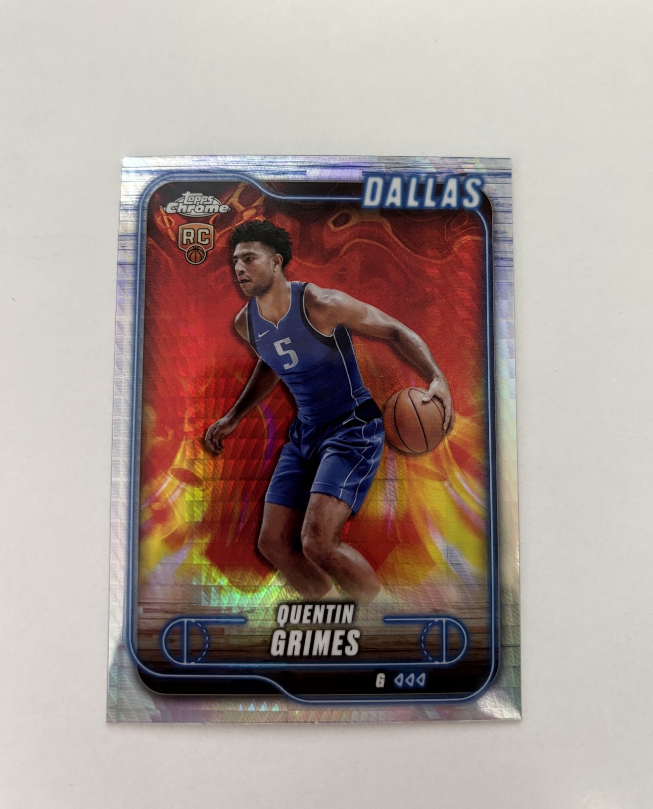 Quentin Grimes 2024 Topps Chrome #163 Pink Refractor Price Guide ...