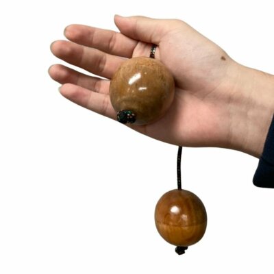 African Shaker Instrument Wooden Asalato Maracas ShakersNatural ...