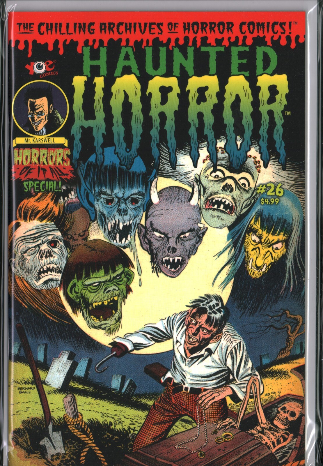 HAUNTED HORROR #26 Chilling Archives of Horror Comic IDW/YOE (2013) NM+ ...