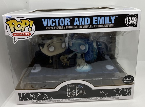 Funko Pop! Moment: Tim Burton's Corpse Bride Victor and Emily Figure ...