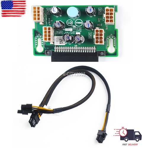 For Dell Poweredge T630 T640 GPU Power Supply Module X7C1K Cable DRXPD ...