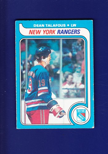 Dean Talafous 1979-80 O-PEE-CHEE OPC NHL Hockey #54 (VGEX+) New York ...