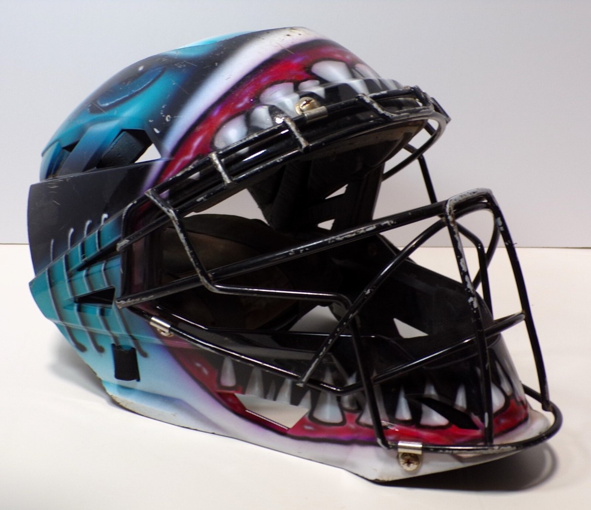 Custom Catchers Helmet Baseball Bros On X: "Yadier Molina Wore This