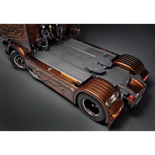 1:24 Italeri Scania R730 V8 Black Amber Kit IT3897 Model | eBay