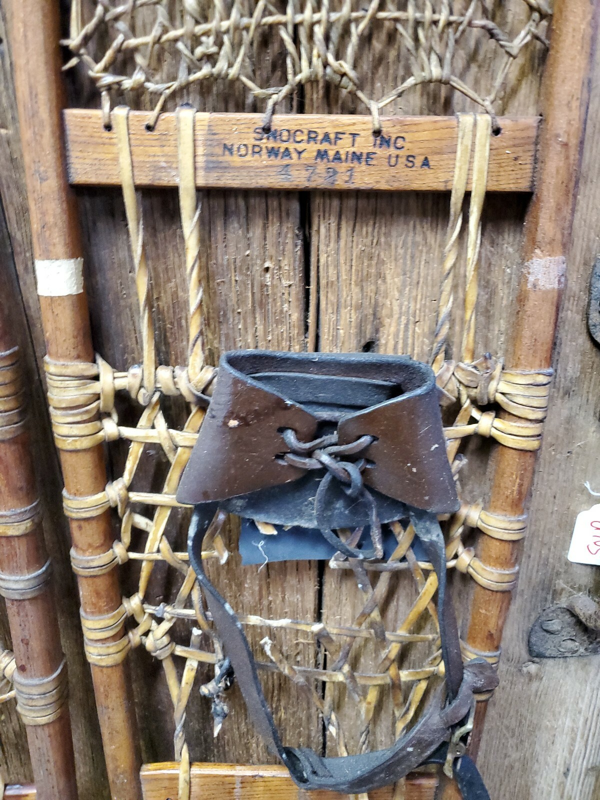 Snocraft Snowshoes World War 2 Military Issue Norway, Maine | eBay