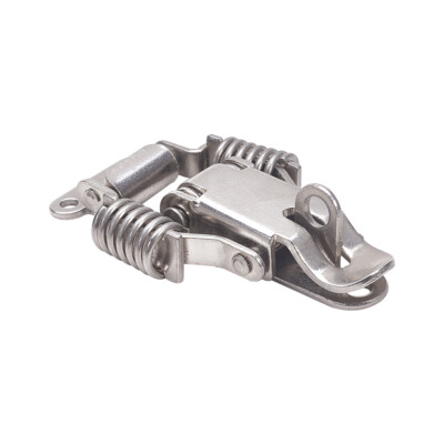 Spring Loaded Toggle Latch Catch Hasp Cabinet Tool Box Case Locking ...