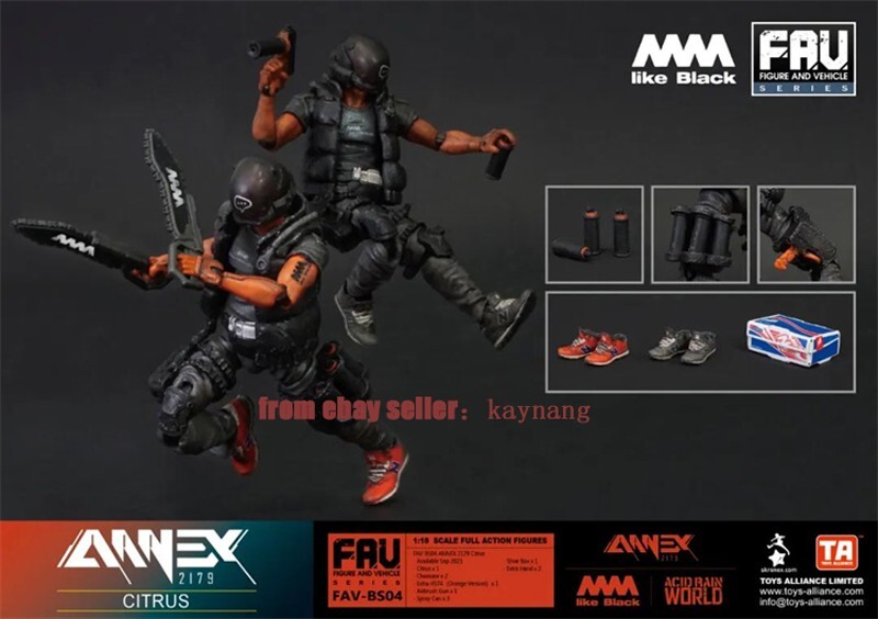Toys Alliance Acid Rain World FAV-BS04 1/18 ANNEX 2179 Citrus Action ...