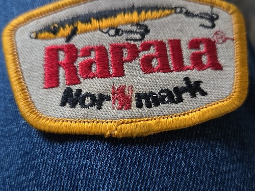 vintage Rapala by Normark Sew On Embroidered Fishing Patch, 3" ×2" | eBay