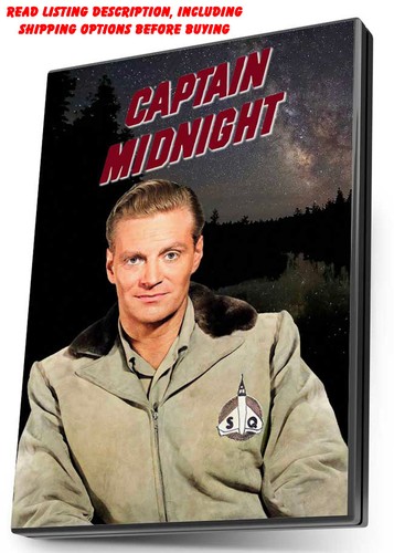 CAPTAIN MIDNIGHT / JET JACKSON REMASTERED 37 EPISODES +15 EPISODE ...
