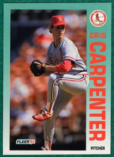 Cris Carpenter - 1992 Fleer #575 - St. Louis Cardinals Baseball Card | eBay