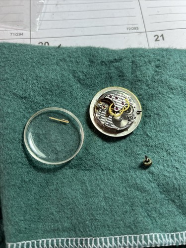 Vintage Hamilton Masterpiece Manual Wind 18J 736 Wrist Watch Movement ...