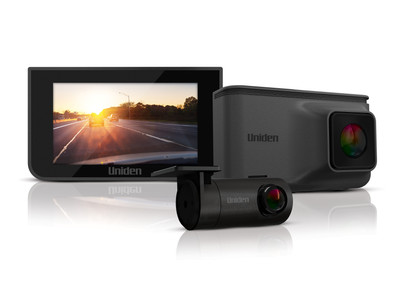 Uniden IGO CAM 45R - 2K Smart Dash Cam with FULL HD Rear View Camera ...