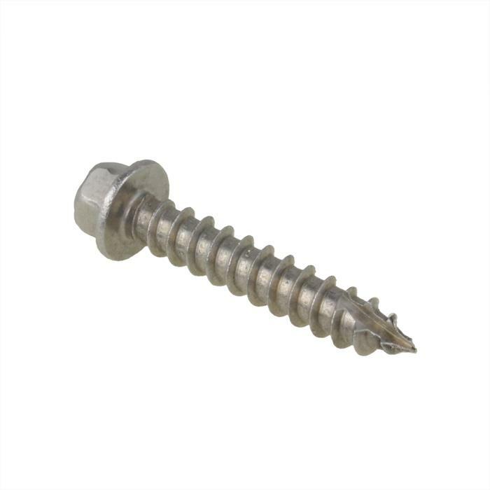 Qty 750 Hex Head Pit Screw 14g-10 x 35mm Stainless G304 Timber T17 ...