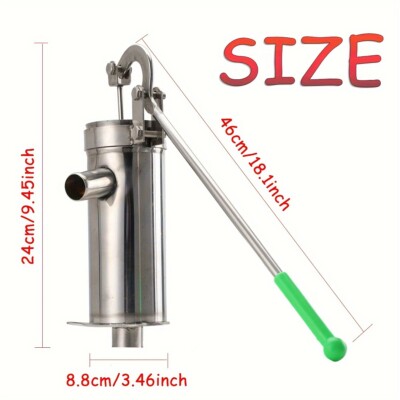 1pcs Manual Well Pump, Deep Well Hand Pump Water Suction Pump | eBay