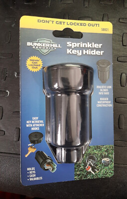 Bunker Hill Sprinkler Key Hider | eBay
