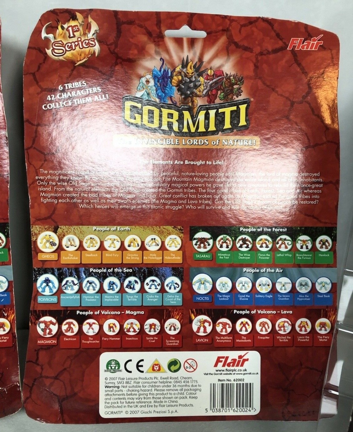 Gormiti Series 1 Cartoon Series 2007-2008 Action Figures Sealed New ...