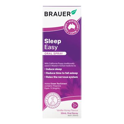 Brauer Sleep Easy Oral Spray 50ml | eBay Australia
