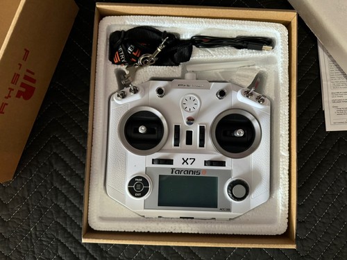 FrSky Taranis Q X7 ACCESS 2.4GHz 24CH Radio Transmitter - White | eBay