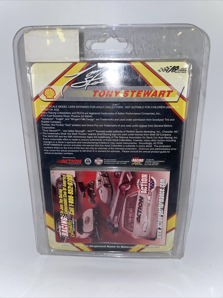TONY STEWART 1998 Action 1:64 Die-Cast Car - Shell Busch Series ...