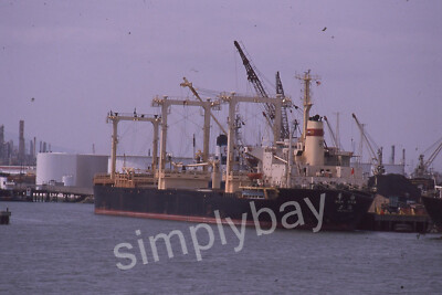 Photo Slide Hua Han Bulk Carrier Ship, Richmond, CA 1990 | eBay