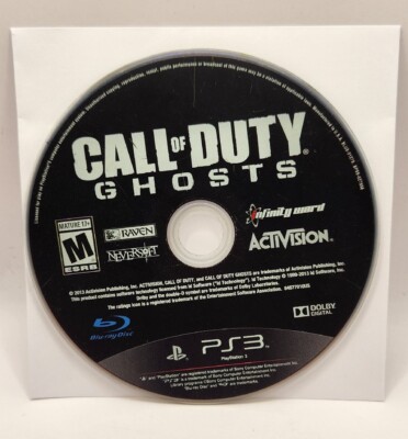 PS3 - Call of Duty Ghosts Disc Only Tested 47875846777| eBay