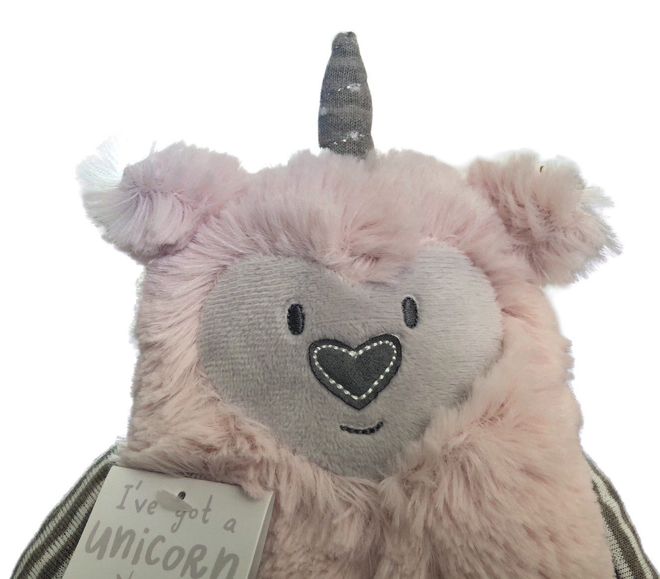 Demdaco Here for You Growl Pal Dreams Cuddle Companion Pale Pink As New ...