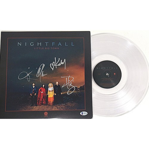 Little Big Town Signed Vinyl Nightfall Record Karen Fairchild Autograph ...