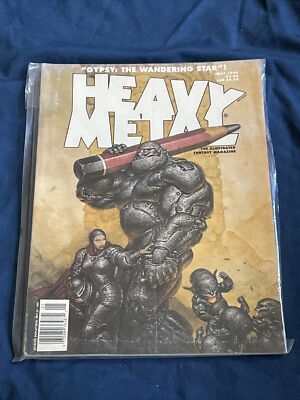 HEAVY METAL MAGAZINE (May 1995) Gypsy The Wandering Star | eBay