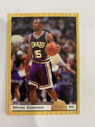 Bryan Edwards 1993 NBA Classic College Basketball Card #29 | eBay