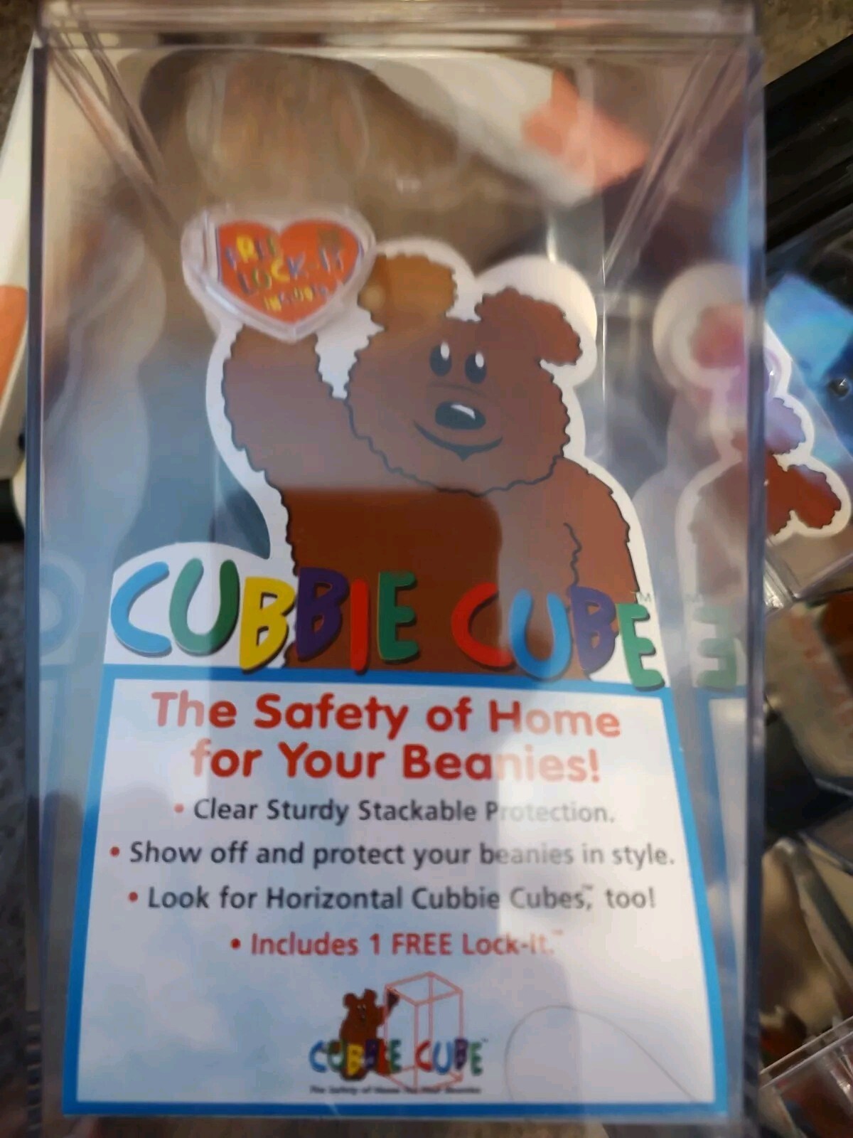 CLEAR Acrylic Collectible Display Boxes TY BEANIE BABY Container ...