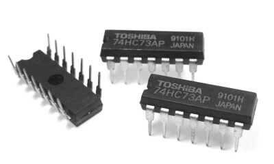 TC74HC73AP (CD74HC73E) J-K Flip-Flop HC/UH Series 74HC73 IC (3 pieces ...