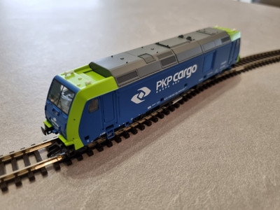 NEU!! TT Tillig Diesellok TRAXX E2 PKP carco !! analog Modellbahn BR ...