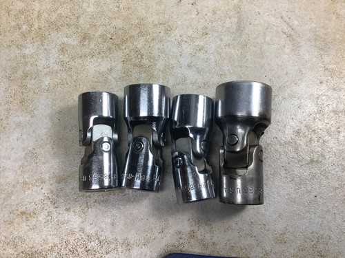 Lot of four Caterpillar CAT Snap on tools 3/8" Dr Swivel Sockets SAE | eBay