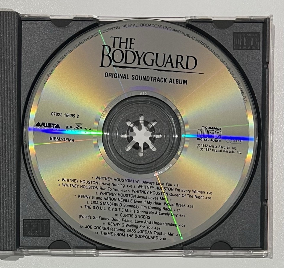 The Bodyguard (Original Soundtrack Album) - Whitney Houston - CD | eBay