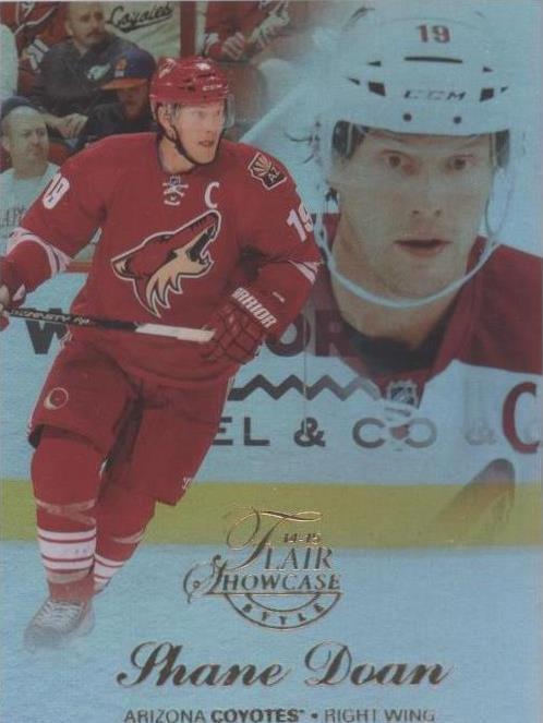 2014-15 Fleer Showcase - Flair Row 2 Shane Doan #7 for sale online | eBay