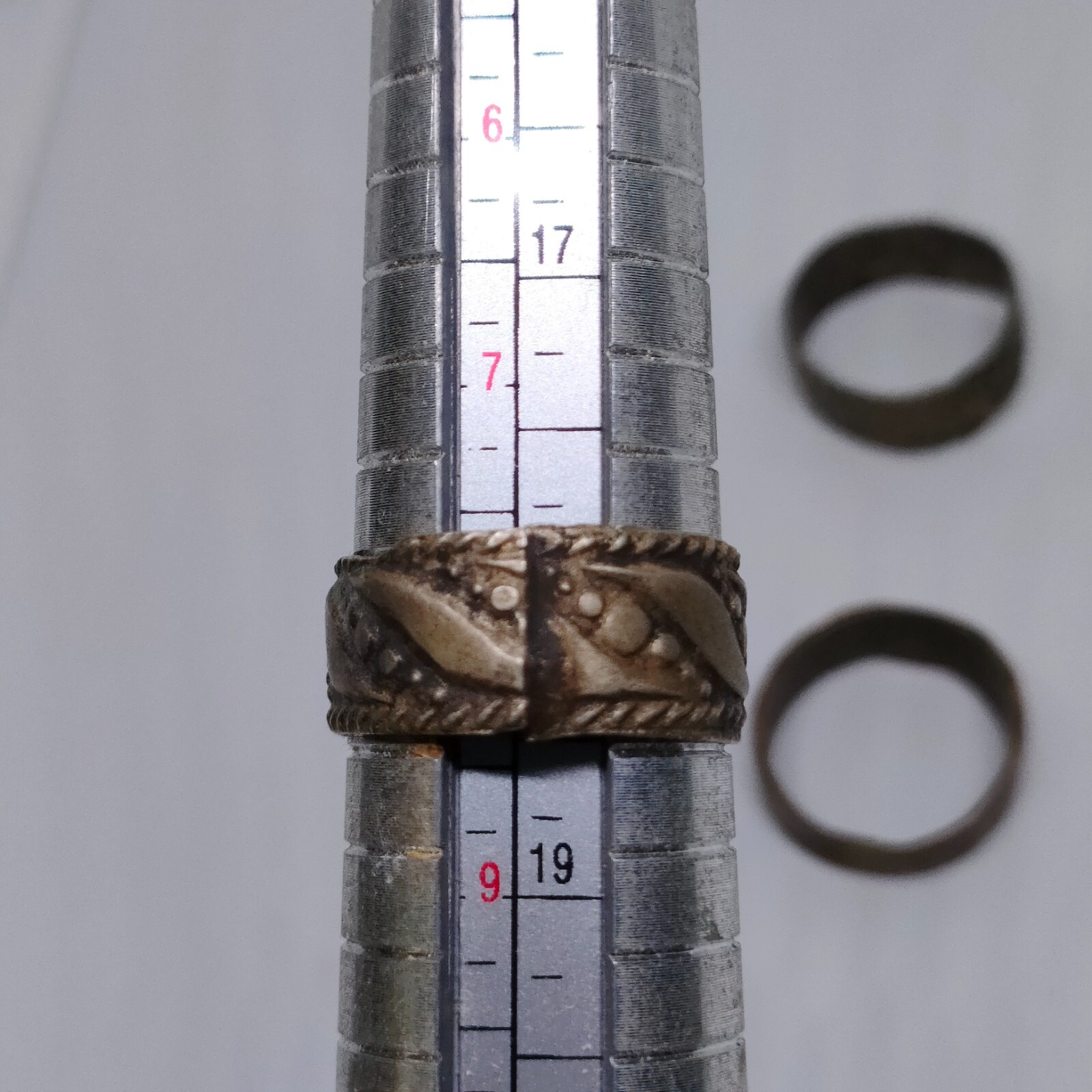 OLD VERY RARE Lot 4 extremely old Roman rings In bron… - Gem