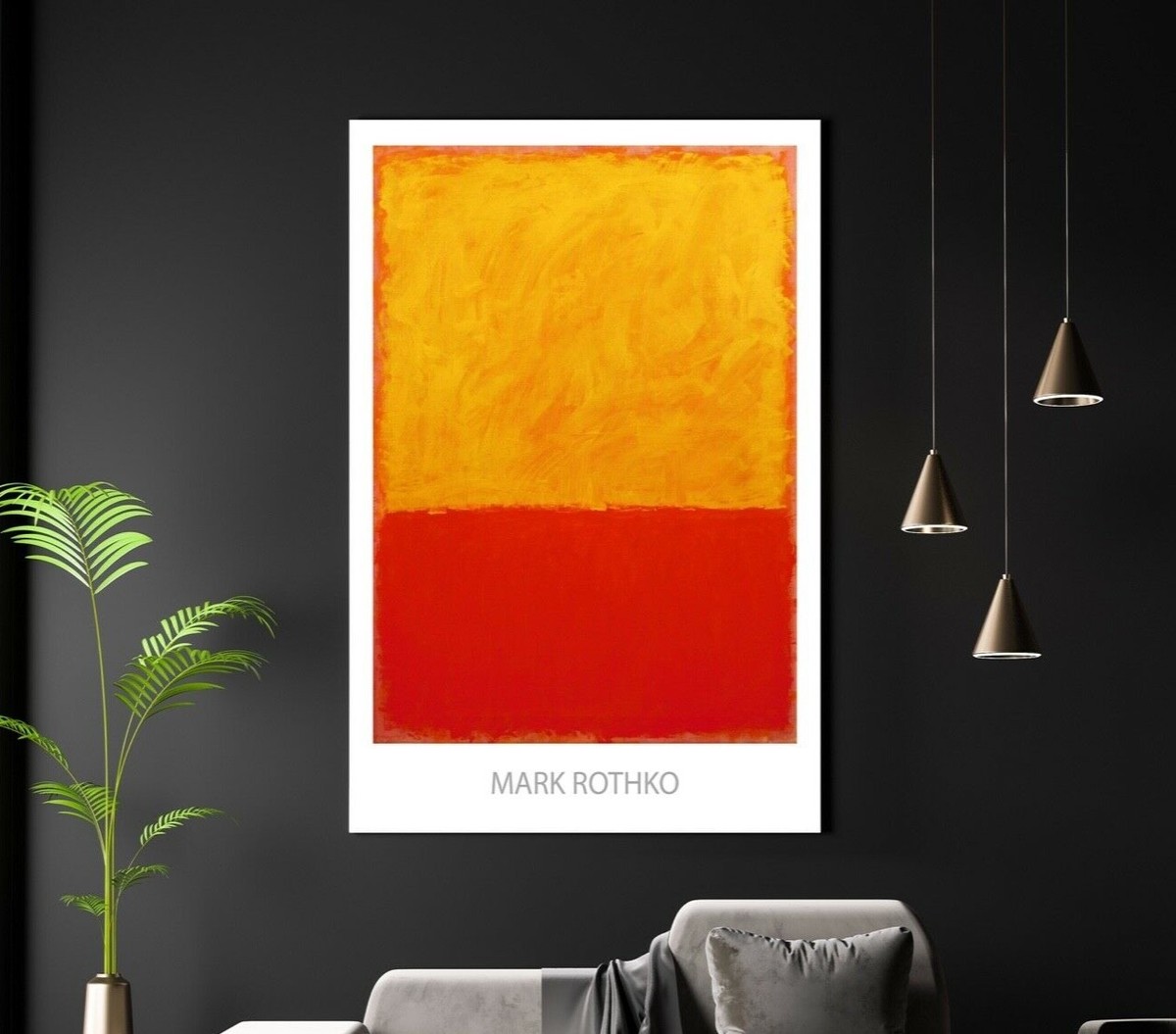 Mark Rothko Wallpapers Paintings Mark Rothko Light Red Over Black