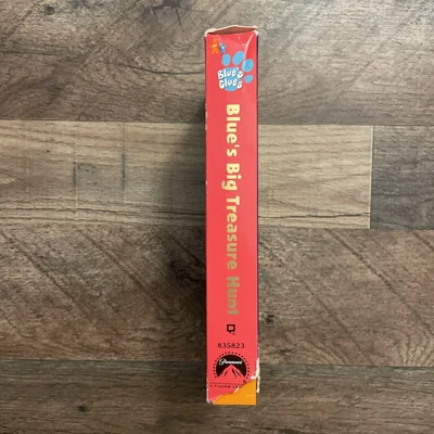 Blue’s Clues Blue's Big Treasure Hunt VHS 1999 Nick Jr