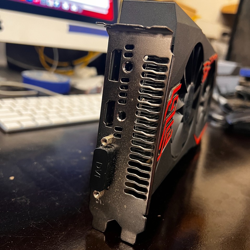 ASUS MINING-RX470-4G-LED 4G GDDR5 Graphics Card DVI Only | Used RX 470 ...