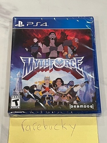 Mythforce (PS4 Playstation 4) NEW SEALED Y-FOLD MINT, RARE LRG! | eBay