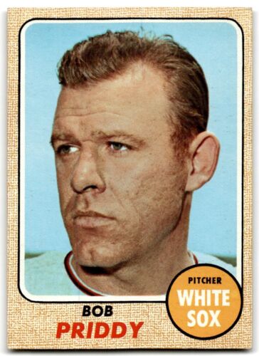 1968 Topps Bob Priddy . Chicago White Sox #391 | eBay