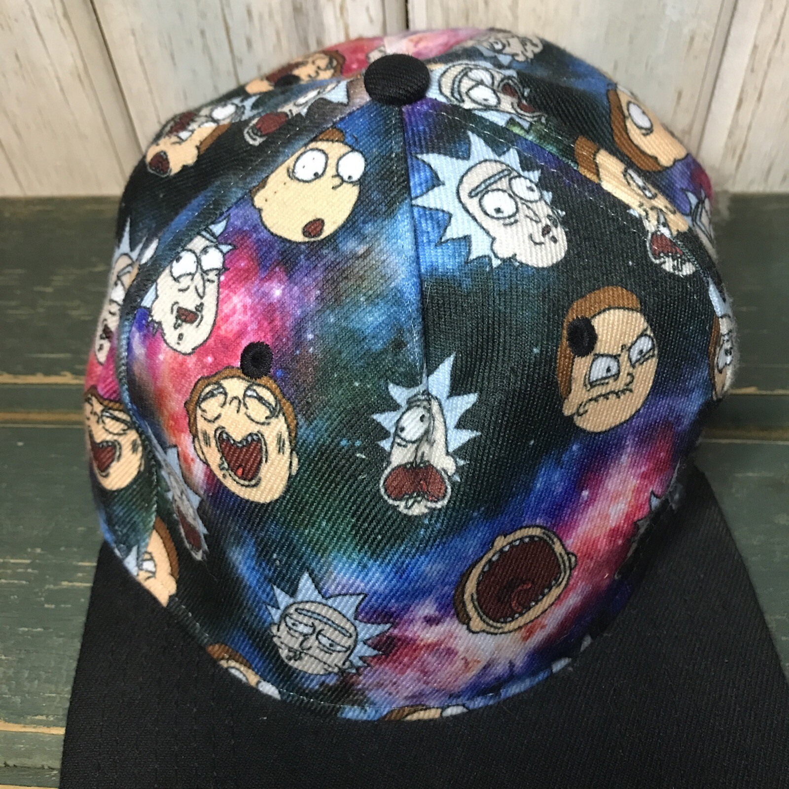 Bioworld Merch Original Snapback RICK & MORTY Cap Hat… - Gem