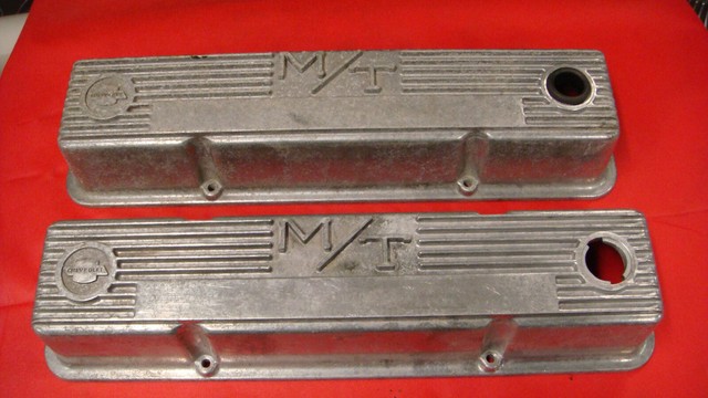 Mickey Thompson Vintage SB Chevy 327 Valve Covers 3276000 for sale ...