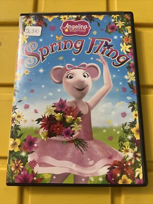 Angelina Ballerina: Spring Fling (DVD) - Previously Rented 884487114166 ...