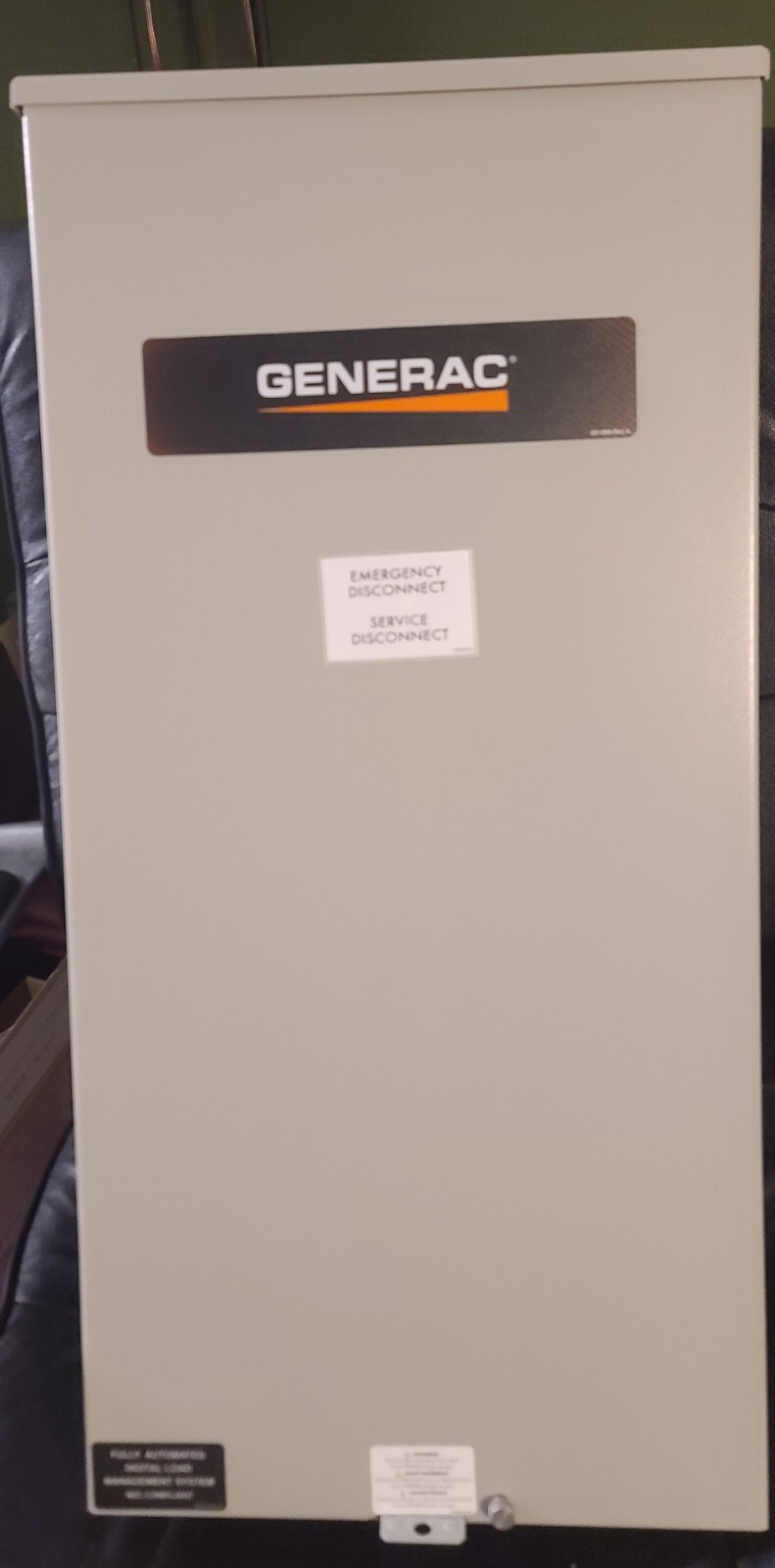 NIB Generac RXSW200A3 200 Amp 240V Generator Automatic Transfer Switch ...